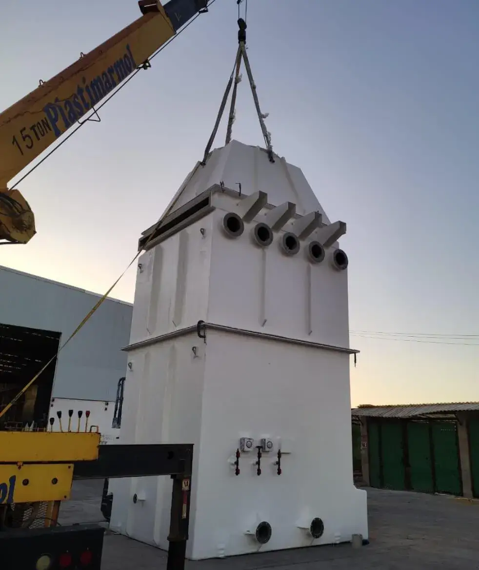 FRP Scrubbers for Industrial Air Pollution Control