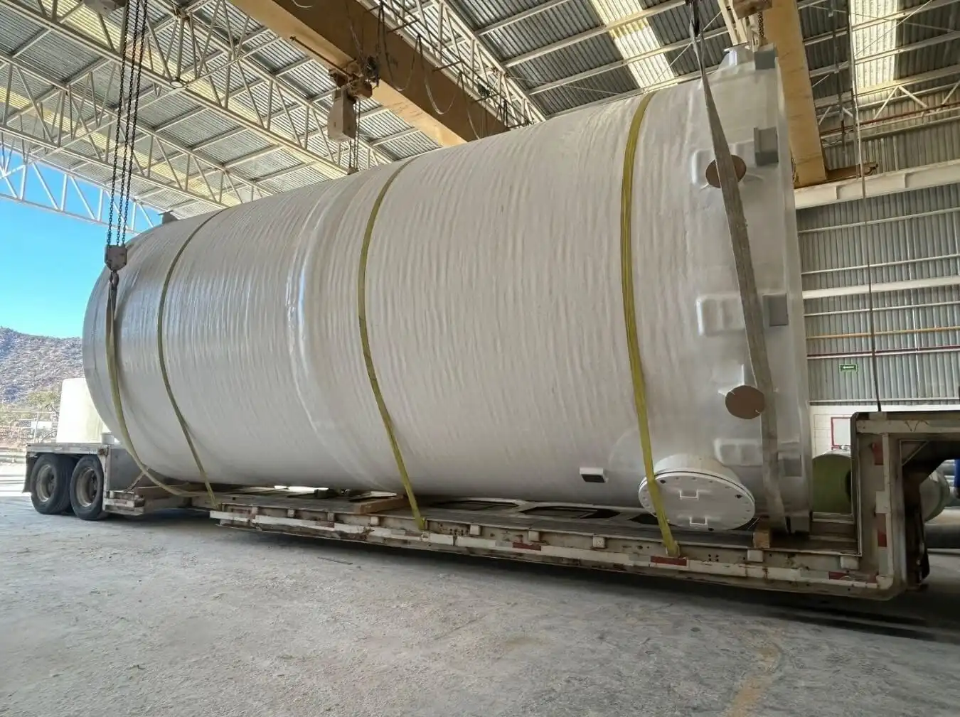 FRP Tanks for Chemical Storage & Industrial Applications